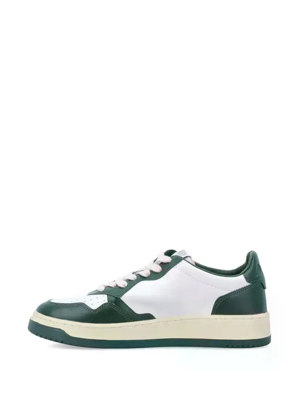 AUTRY Medalist Leather Sneakers - White