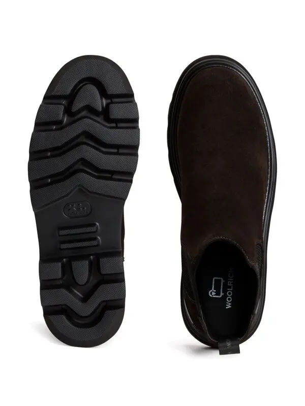 Woolrich Suede Chelsea Boots - Brown