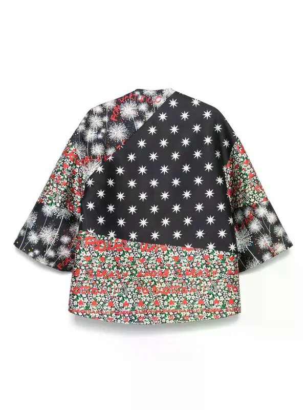 ALESSANDRO ENRIQUEZ Mix-print Jacket