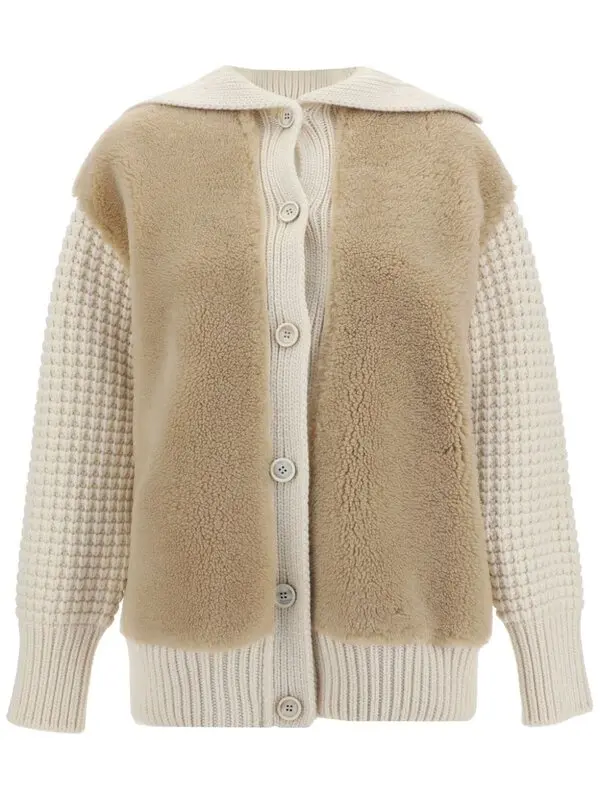 Fabiana Filippi Shearling Cardigan