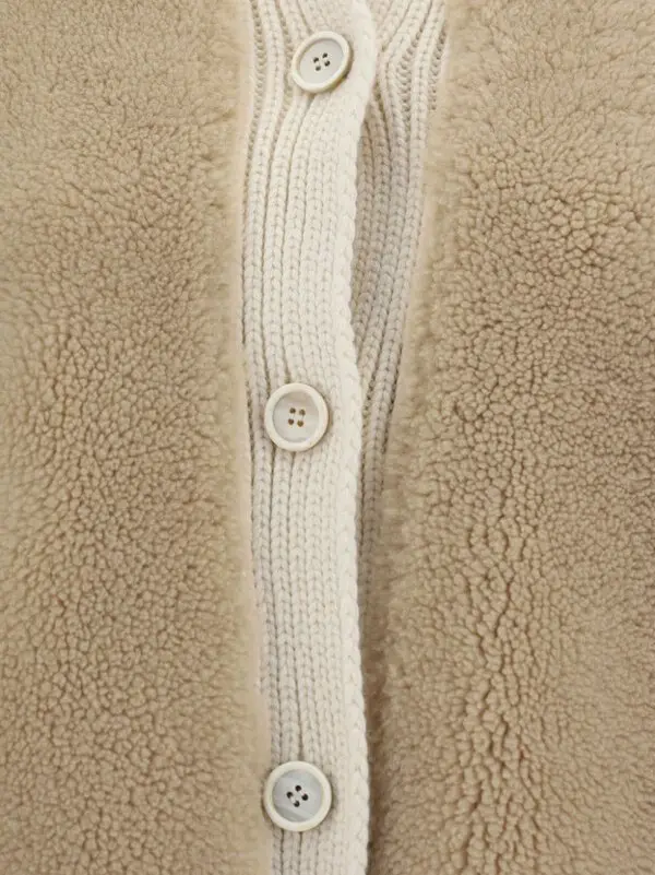 Fabiana Filippi Shearling Cardigan