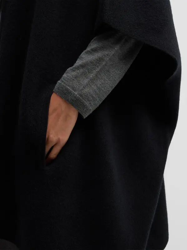 Sofia Cashmere Cashmere Double-knit Cape