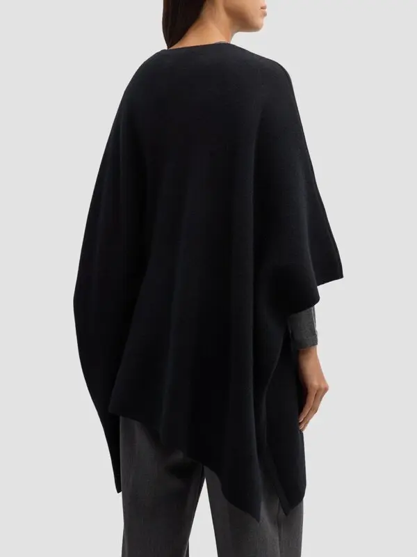 Sofia Cashmere Cashmere Double-knit Cape