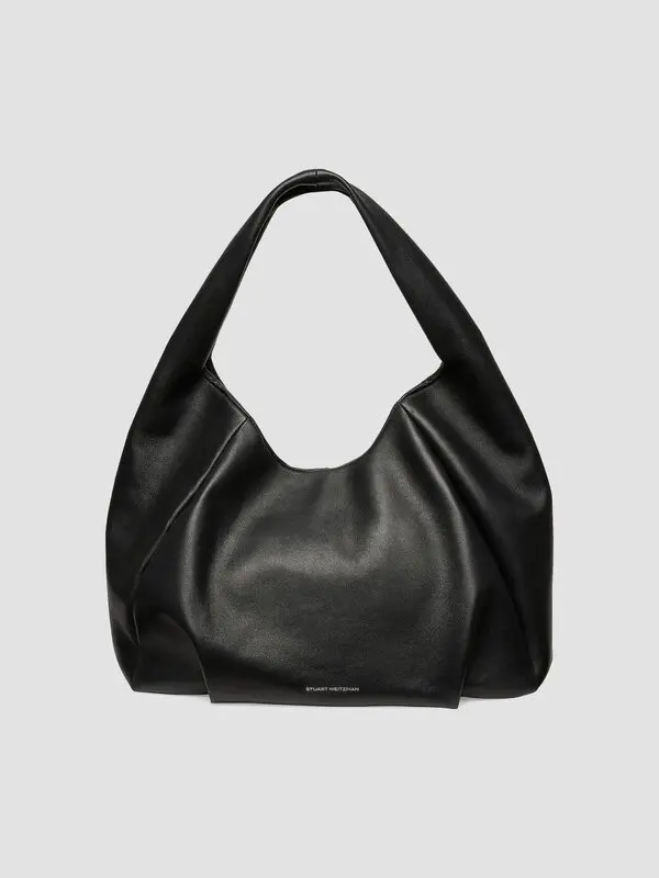 STUART WEITZMAN Moda Leather Hobo Bag