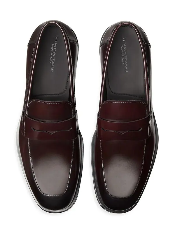 STUART WEITZMAN Club Classic Penny Loafers