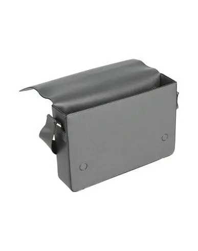 VALEXTRA Cross-body Bag In Calfskin - Grey