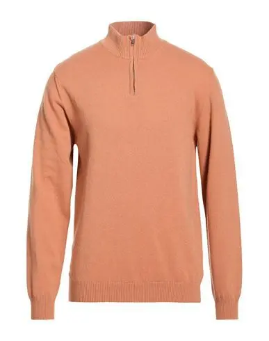DANIELE FIESOLI Half-zip Wool & Cashmere Knit Sweater - Tan