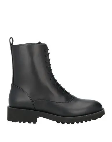 Fabiana Filippi Leather Lace-up Ankle Boots - Black