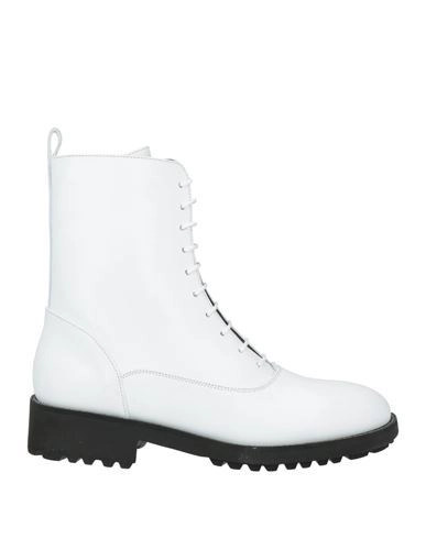 Fabiana Filippi Leather Lace-up Ankle Boots - White