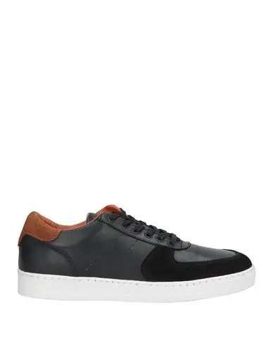 CAFÈNOIR Leather Sneakers - Black