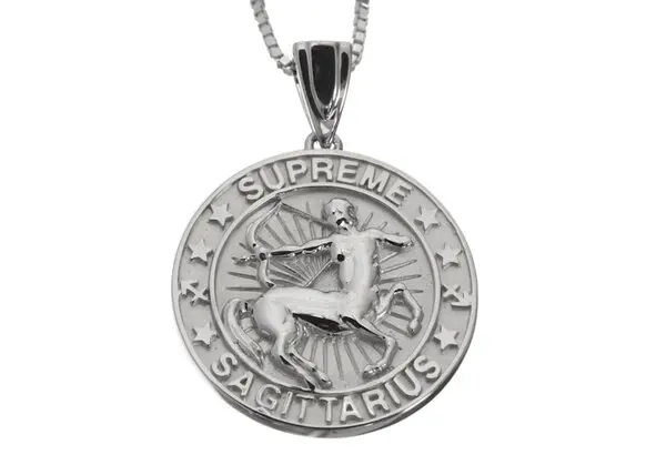 Supreme Jacob&co Sagittarius Zodiac Pendant - Sterling Silver