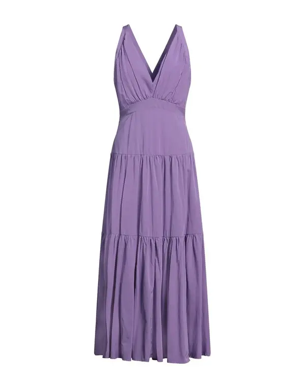 MANILA GRACE Flared Maxi Dress