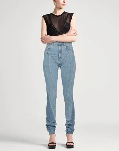 MUGLER Skinny Jeans In Stretch Denim