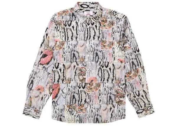 Supreme Martine Rose Patchwork Shirt - Multicolor