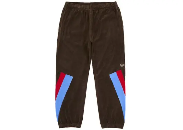 Supreme Martine Rose Velour Track Pant - Brown
