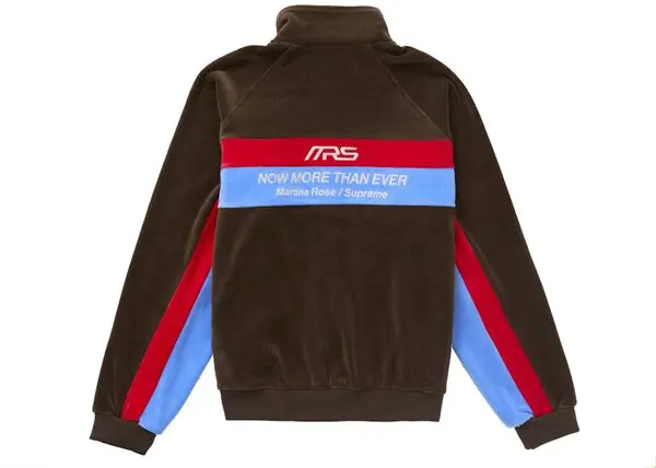 Supreme Martine Rose Velour Track Jacket
