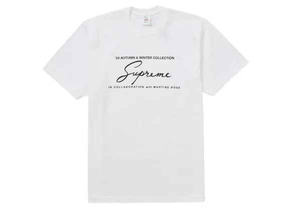 Supreme Martine Rose Tee Shirt - White