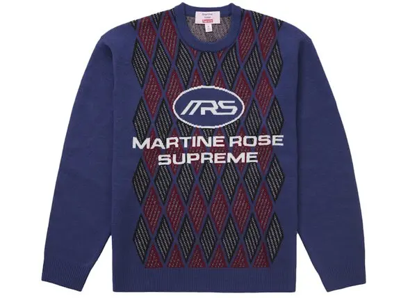 Supreme Martine Rose Sweater - Blue