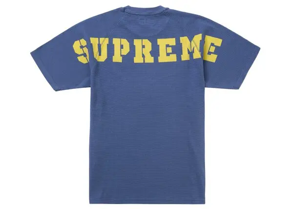 Supreme Stencil Thermal Short Sleeve Top - Dark Slate
