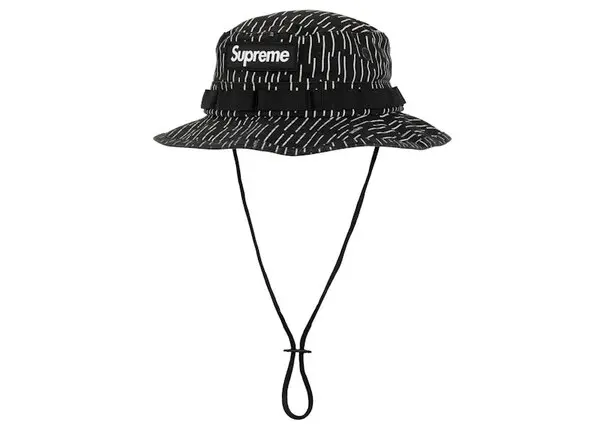 Supreme Military Boonie - Black Raindrop