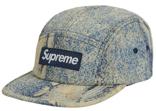 Supreme Denim Camp Cap - Snake