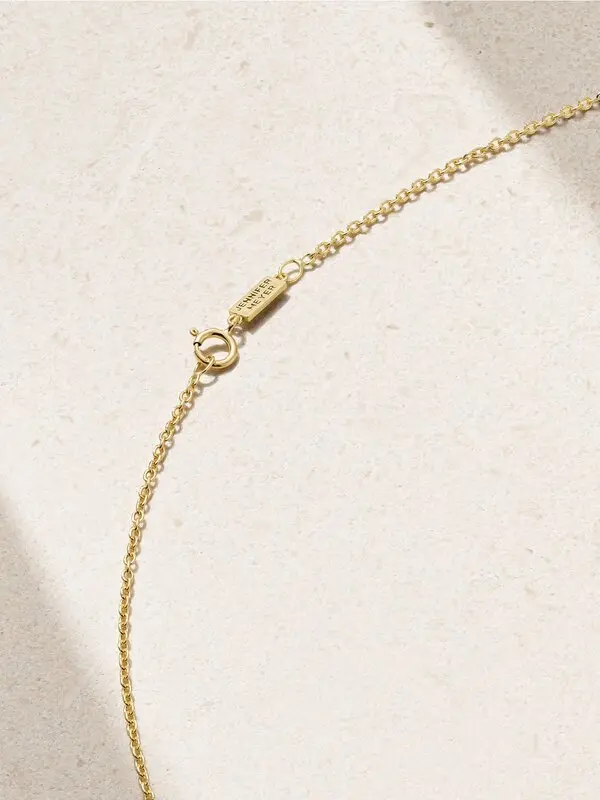 JENNIFER MEYER Small 18-karat Diamond Necklace
