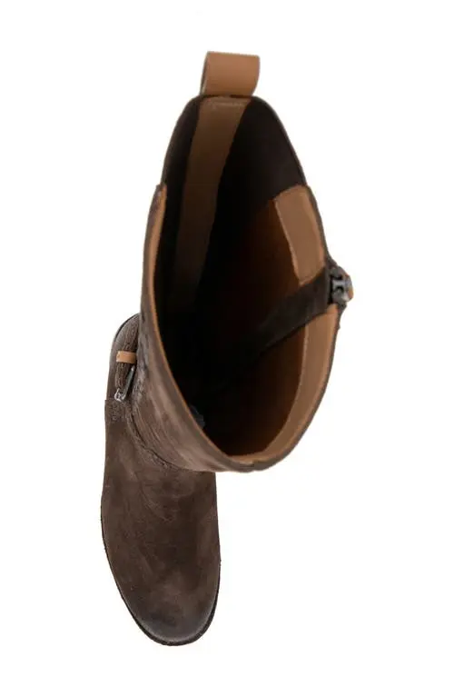 Gentle Souls By Kenneth Cole Elmwood Knee High Boots - Chocolate Suede