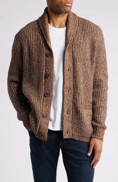 SCHOTT Heavyweight Shawl Collar Cardigan