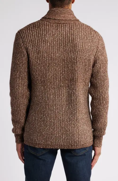 SCHOTT Heavyweight Shawl Collar Cardigan
