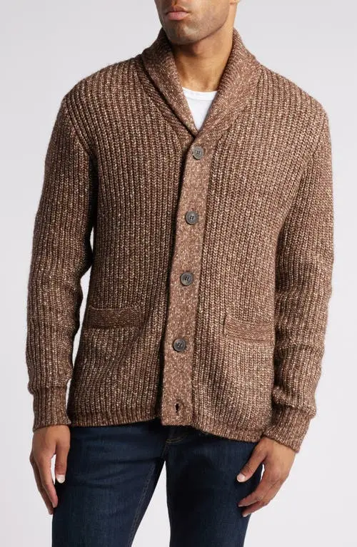 SCHOTT Heavyweight Shawl Collar Cardigan