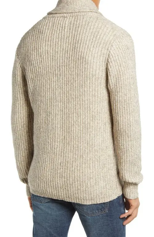 SCHOTT Heavyweight Shawl Collar Cardigan