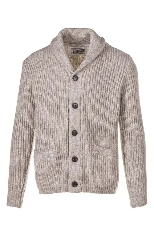 SCHOTT Heavyweight Shawl Collar Cardigan
