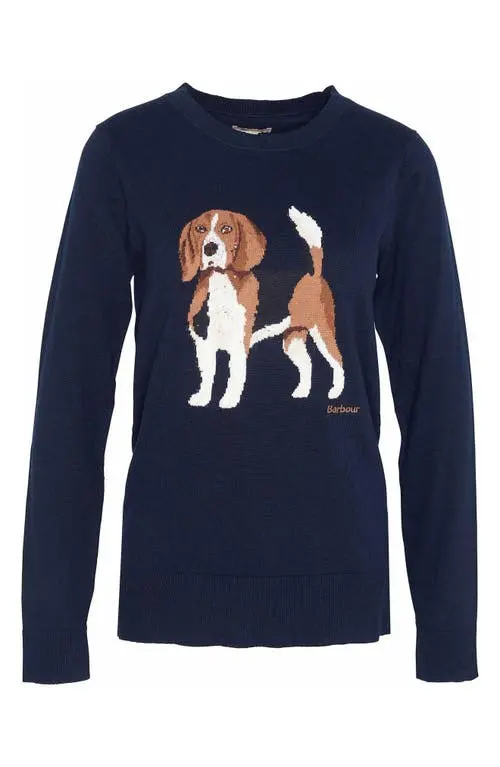 Barbour Fareham Beagle Cotton & Cashmere Sweater