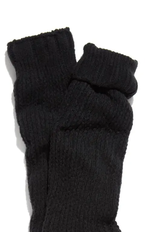 Free People Staple Slouch Socks - Black