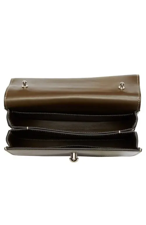 Savette Tondo 22 Leather Crossbody Bag - Mink