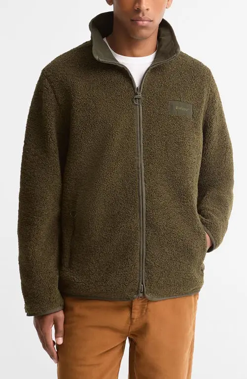 Barbour Reversible Fleece Jacket - Sage