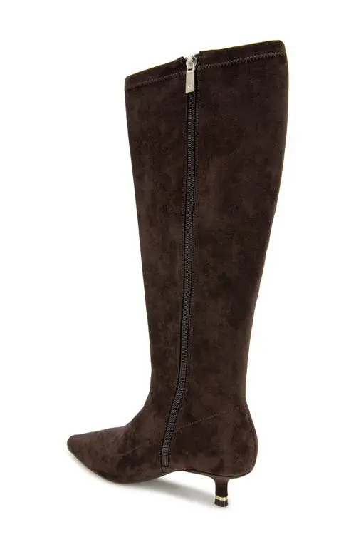 KENNETH COLE Meridith Knee High Boot - Chocolate Micro