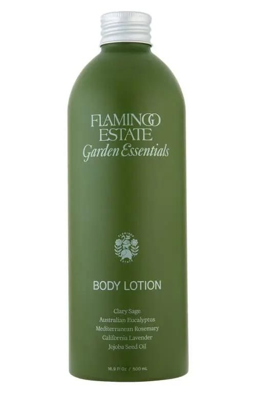 FLAMINGO ESTATE Garden Essentials: Clary Sage & Ionian Bergamot Body Lotion Refill - Green