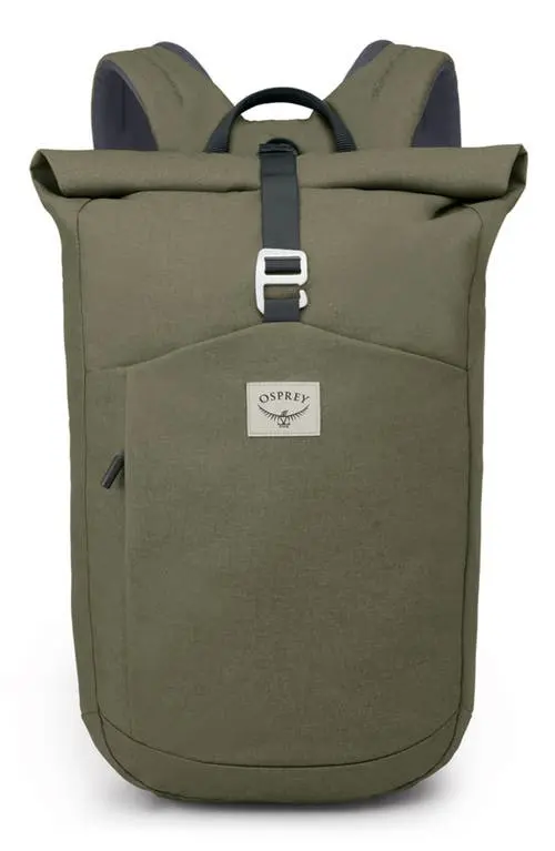 OSPREY Arcane Roll Top Backpack - Earl Grey/sandy Grey Heather