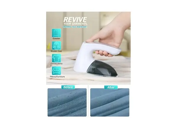 COWIN Fabric Shaver Lint Remover With 2 Replaceable 6-leaf Blades