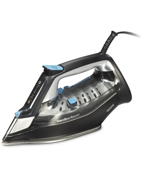 HAMILTON BEACH Fabriciq Steam Iron - Black