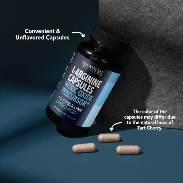 HAVASU NUTRITION L-arginine Capsules For Stamina