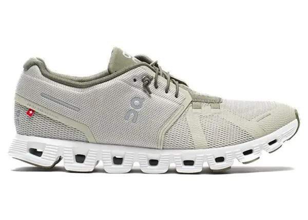 On Cloud 5 Sneakers - Chalk/grove