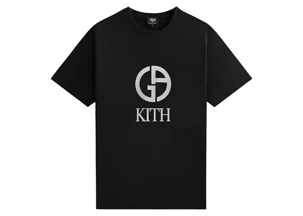 Kith X Giorgio Armani Tee Shirt - Black