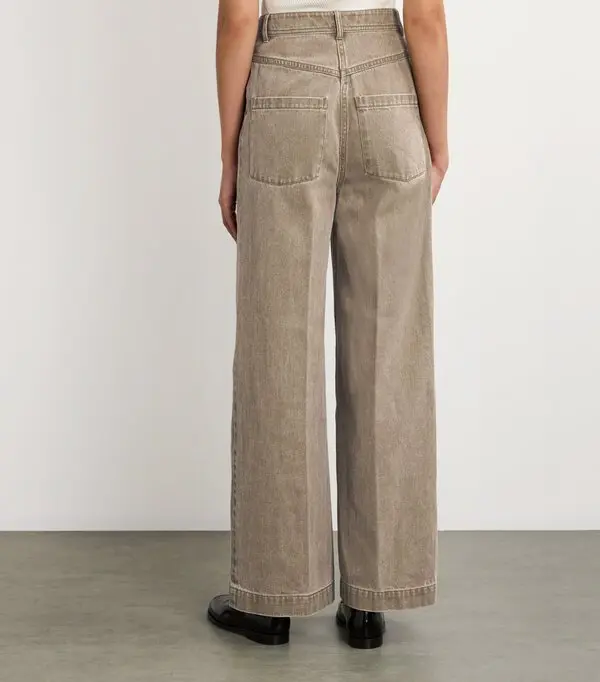 YVES SALOMON Wide-leg Jeans