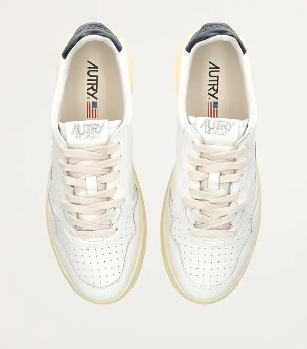AUTRY Leather Medalist Low-top Sneakers