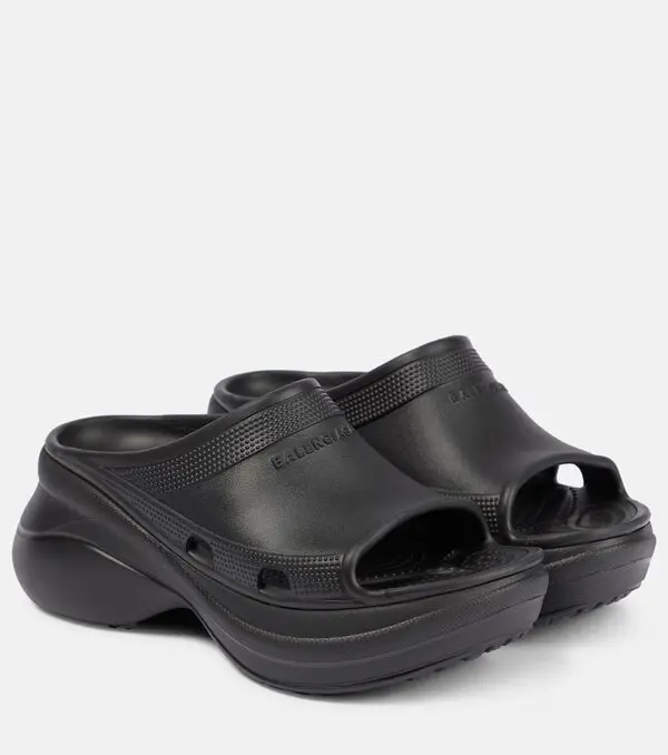 Balenciaga Pool Crocs™ Rubber Mules