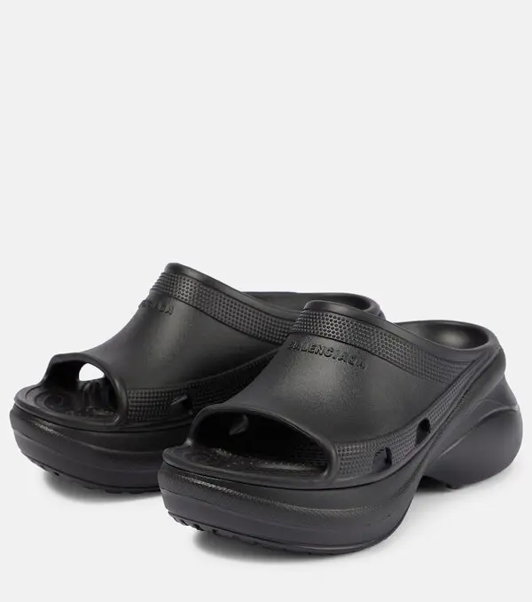 Balenciaga Pool Crocs™ Rubber Mules
