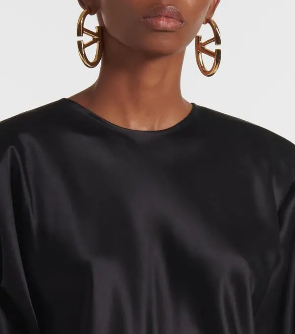 Valentino Garavani Silk Satin Gown