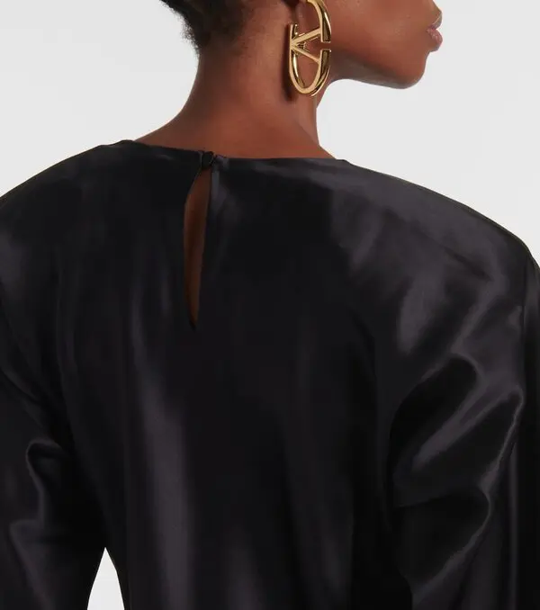 Valentino Garavani Silk Satin Gown